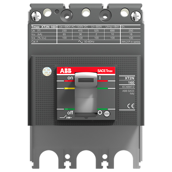 1SDA068165R1 | ABB XT2H 160 Breaking Part 3p F F