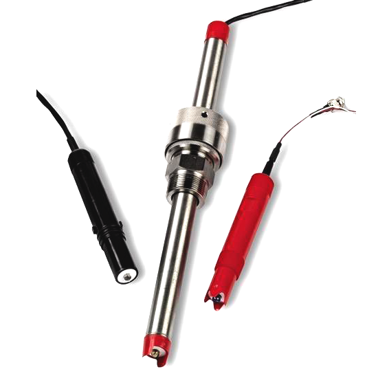 ABB TB557 pH/Redox (ORP) Hot-Tap Retractable Sensor: TB557J25730JB